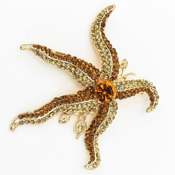 Starfish Brooch - Etsy