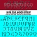 Alphabet Font Design 53. Silver Gold Bronze Transparent PNG - Etsy