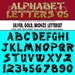 Alphabet Font Design 05. Silver Gold Bronze Transparent PNG - Etsy