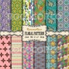 50%_OFF SALE___12 Color Set Pattern Digital Paper Pack, Scrapbook ...