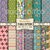 50%_OFF SALE___12 Color Set Pattern Digital Paper Pack, Scrapbook ...