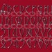 Alphabet Font Design 53. Silver Gold Bronze Transparent PNG - Etsy