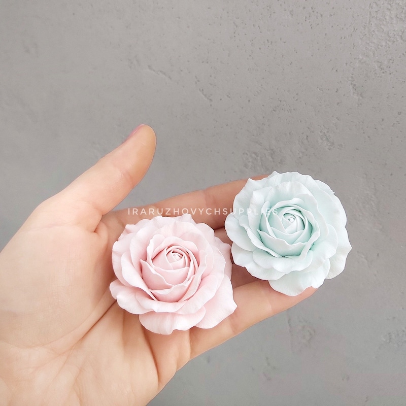 Polymer Clay Roses - Etsy