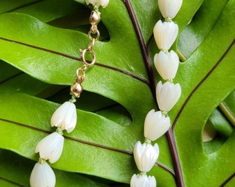 Hawaiian Pikake Bracelet - Etsy