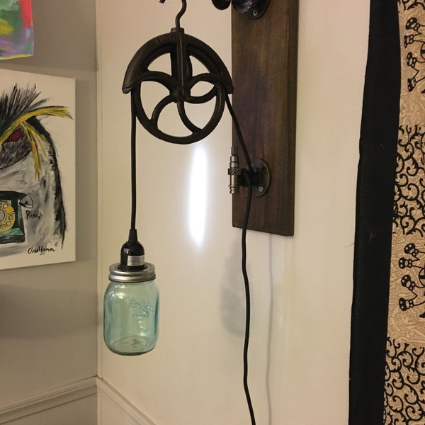 Pulley Light - Etsy