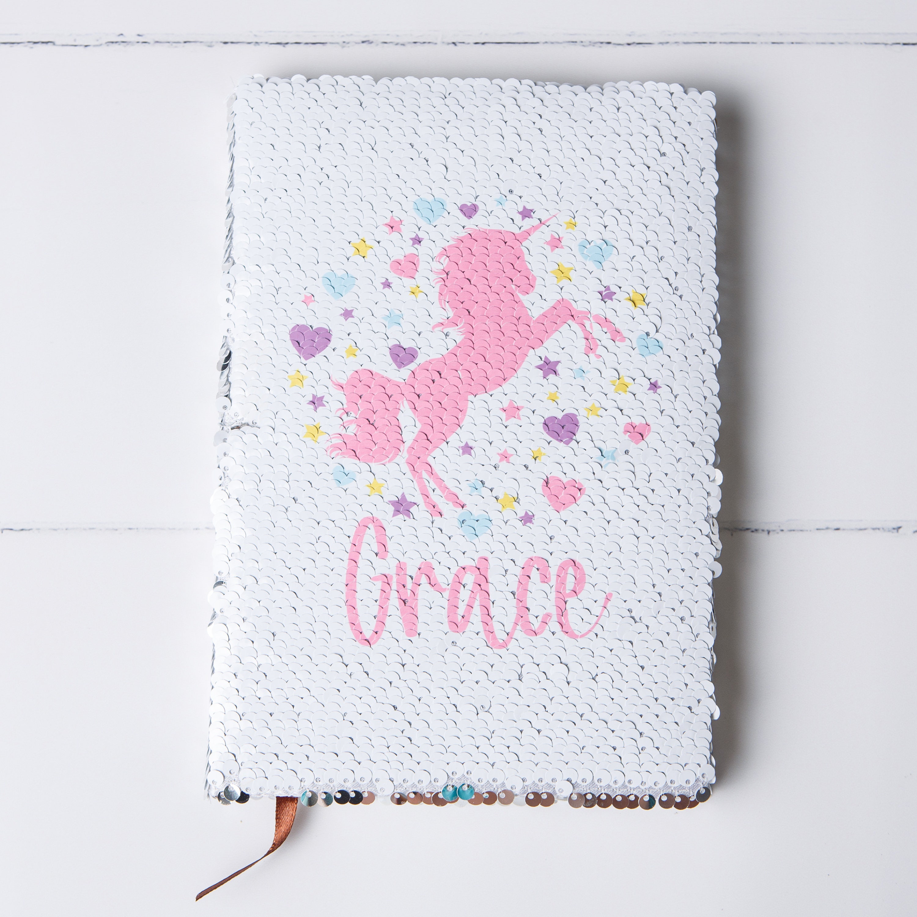 Customized Notebook for Little Girl Customized Unicorn - Etsy