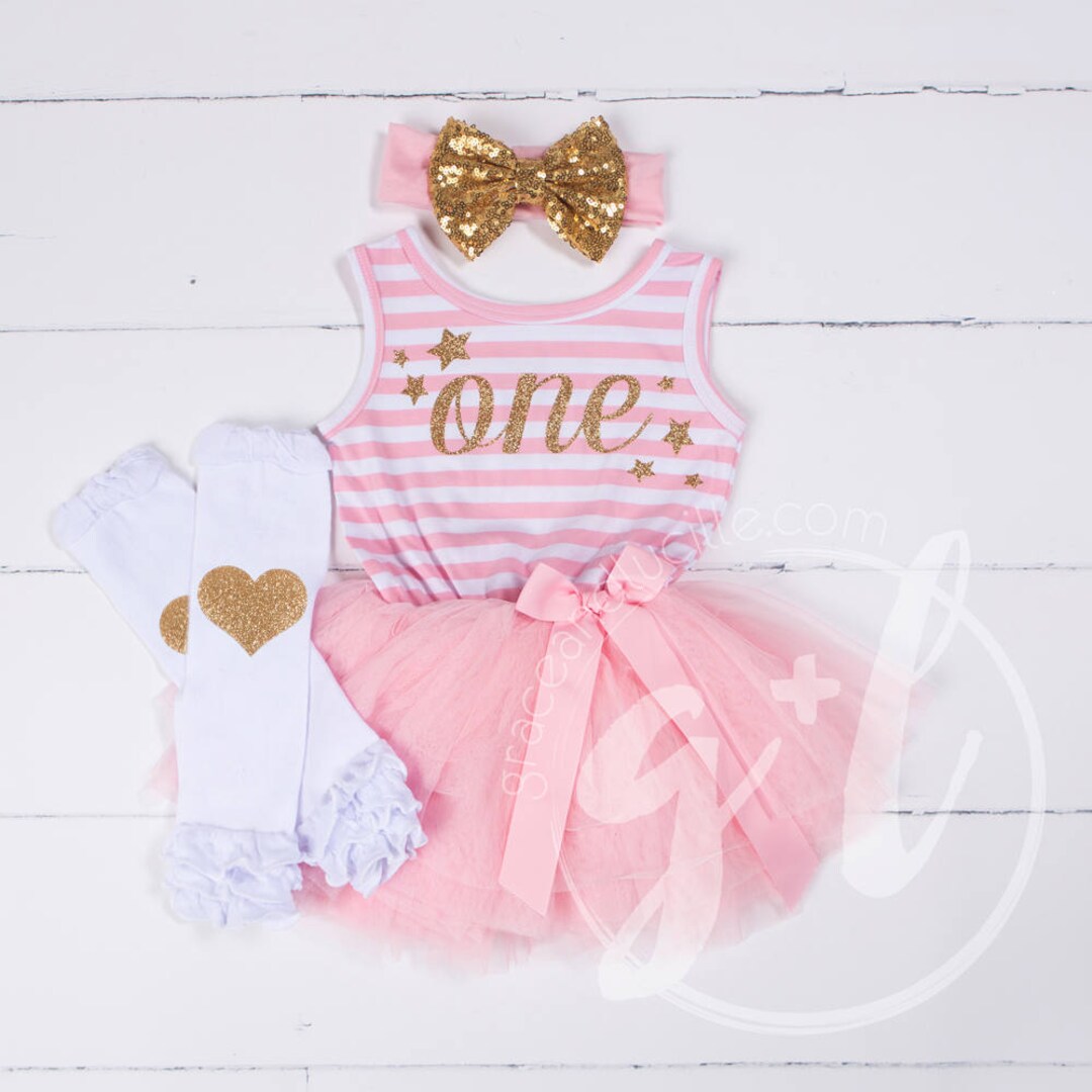 Twinkle Twinkle First Birthday Outfit Girls, First Birthday Dress ...