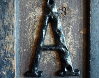 Cast Iron Letters - Etsy