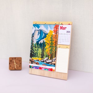 Handcrafted Wall Calendar & Desk Calendar, Giclee Printed US National ...