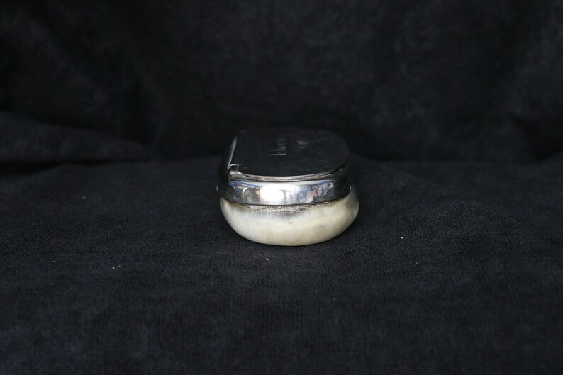 Vintage Metal Box / Bone Box, Ishockey, 1949, Snuff Box Bone, Bone ...