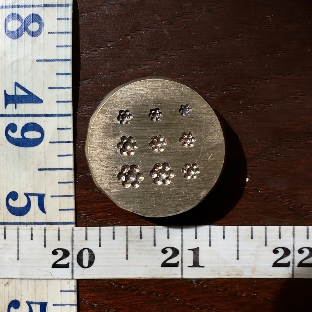 Beautiful Graduated Sizes Floral Adornments Bronze Shot Plate - Etsy
