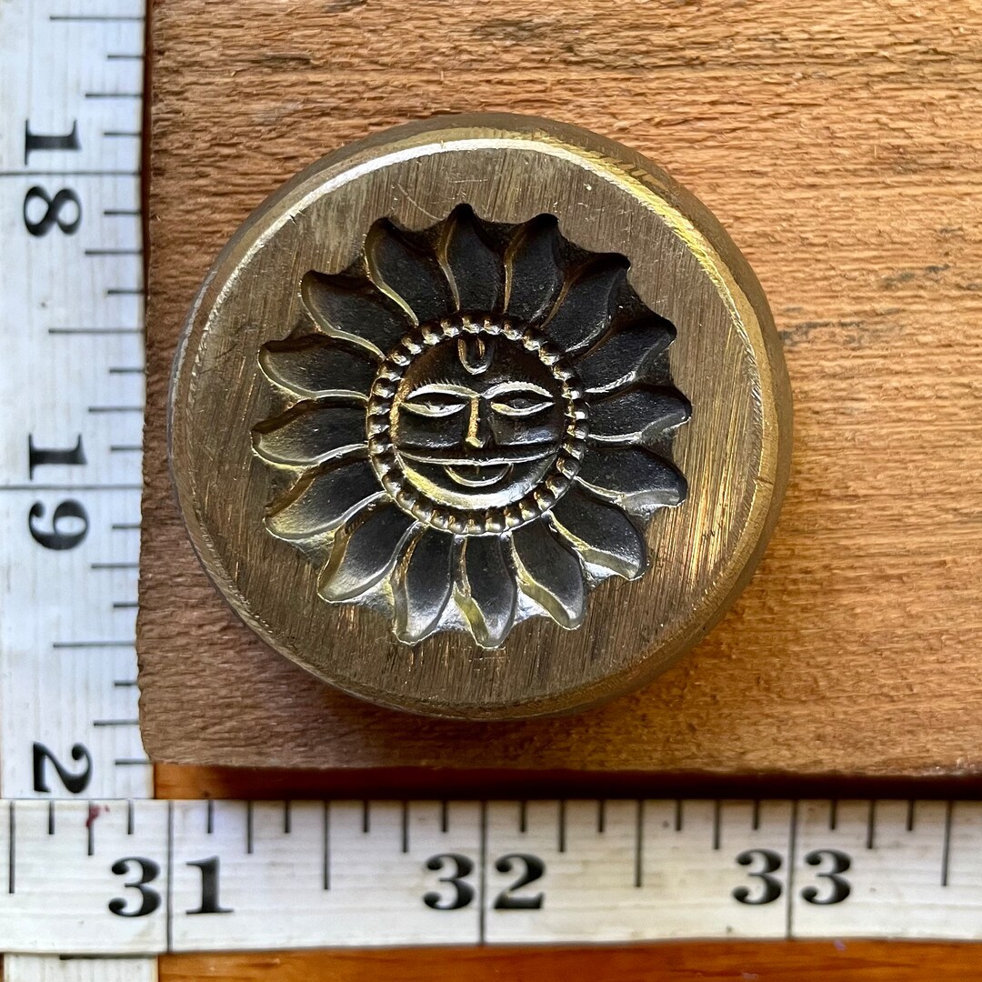 Sun God, Solar Deity, Sun Goddess Bronze Impression Die #55 - Etsy