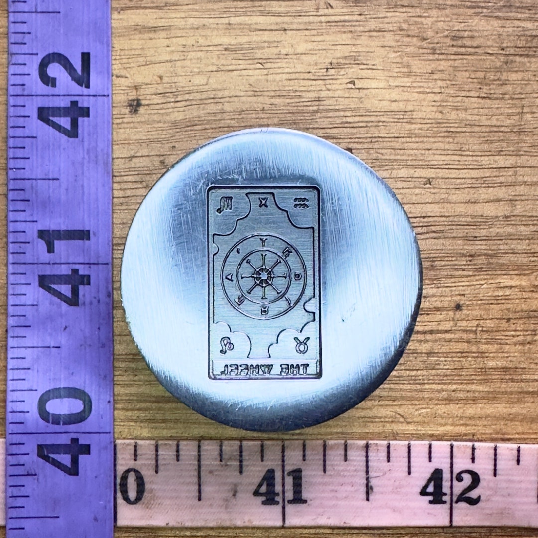 The Wheel Tarot Card Steel Impression Die - Etsy