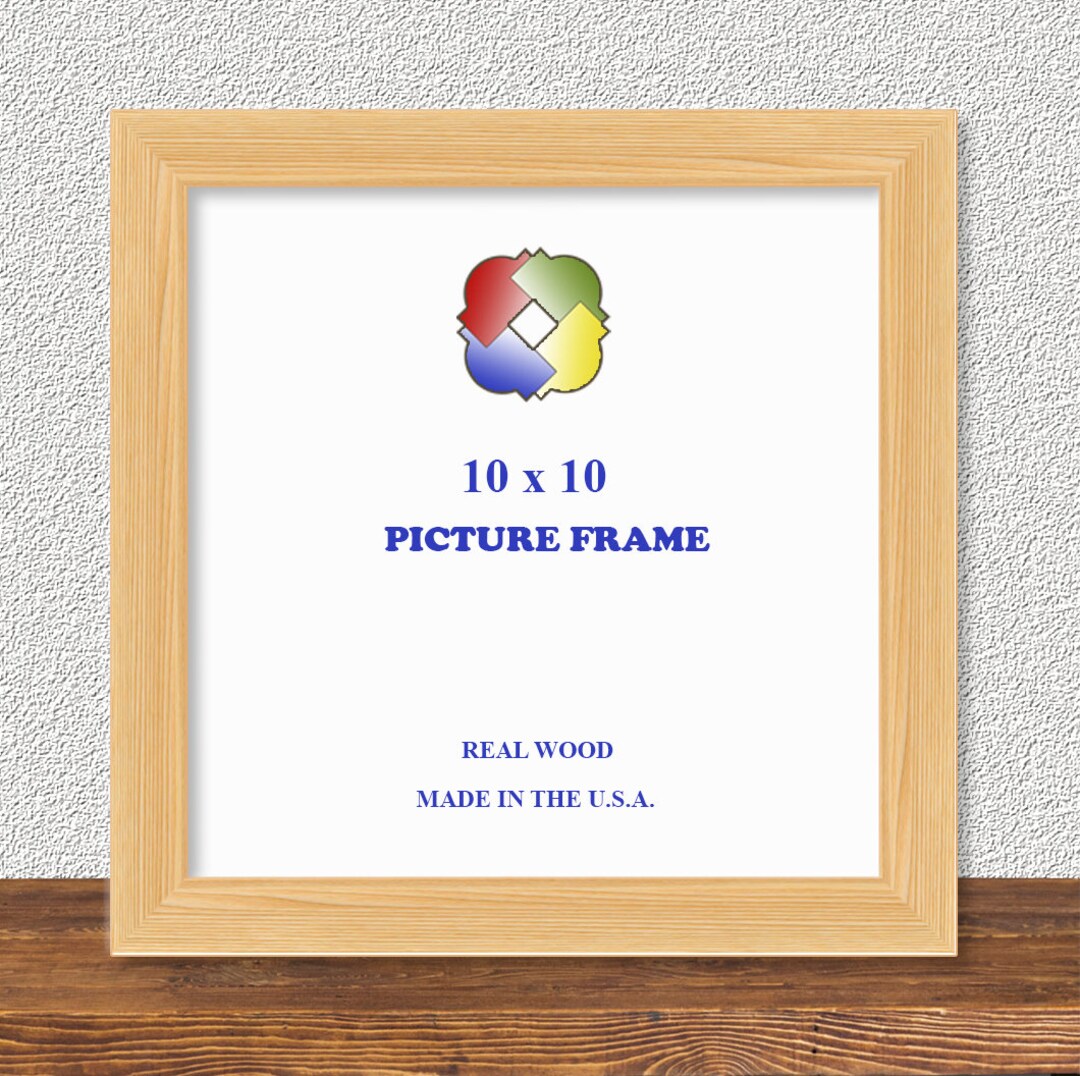 SALE, 10x10 Frame, Picture Frame 10x10, Unfinished Wood Frame 10x10 ...
