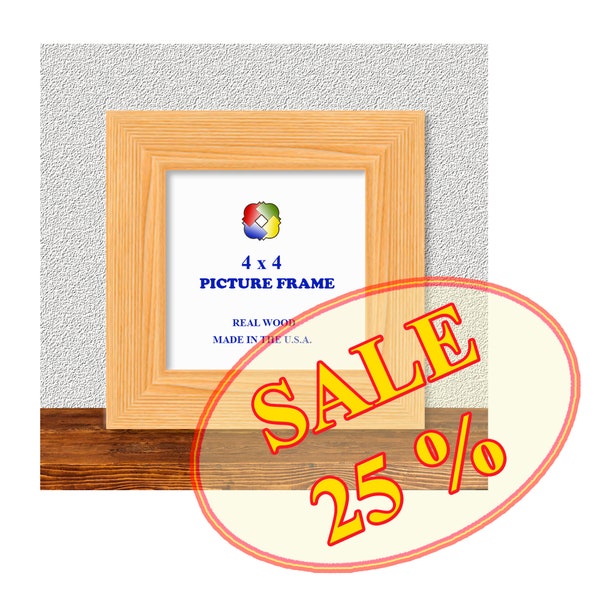 4x4 Picture Frame - Etsy