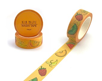 Fruit Washi Tape - Etsy