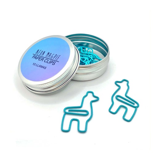 25 Count Paper Clips Cat Lover Gifts Cute Shaped Paper - Etsy