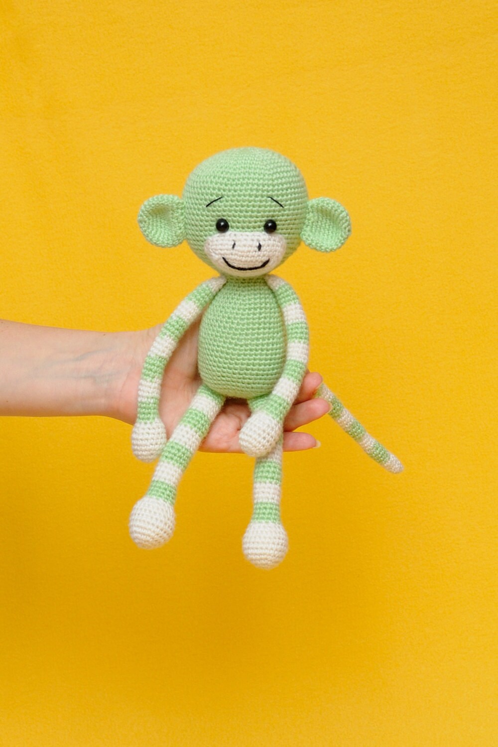 Crochet Monkey Toy Gift Amigurumi Crochet Animal Crochet Toy | Etsy