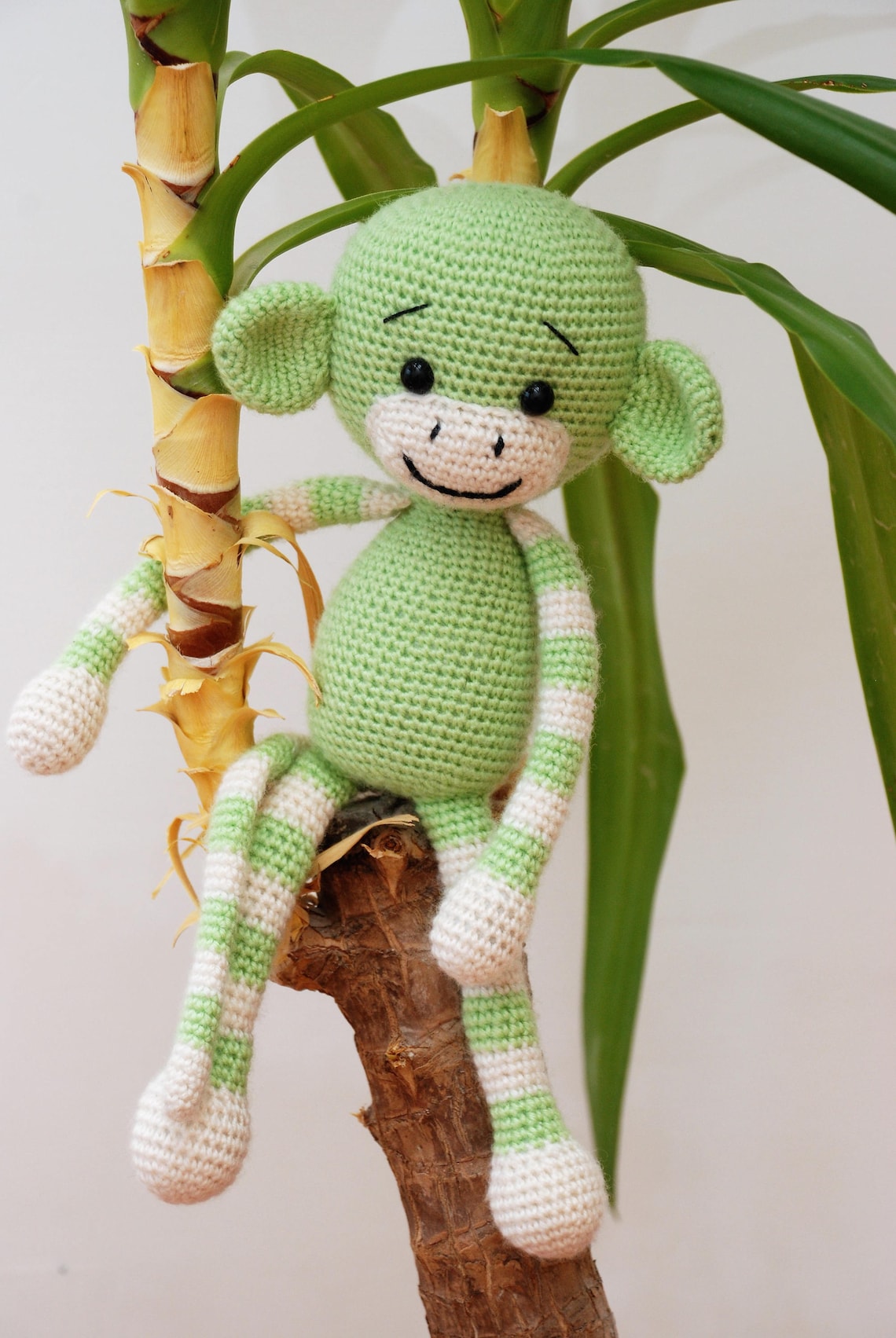 Crochet Monkey Toy Gift Amigurumi Crochet Animal Crochet Toy - Etsy