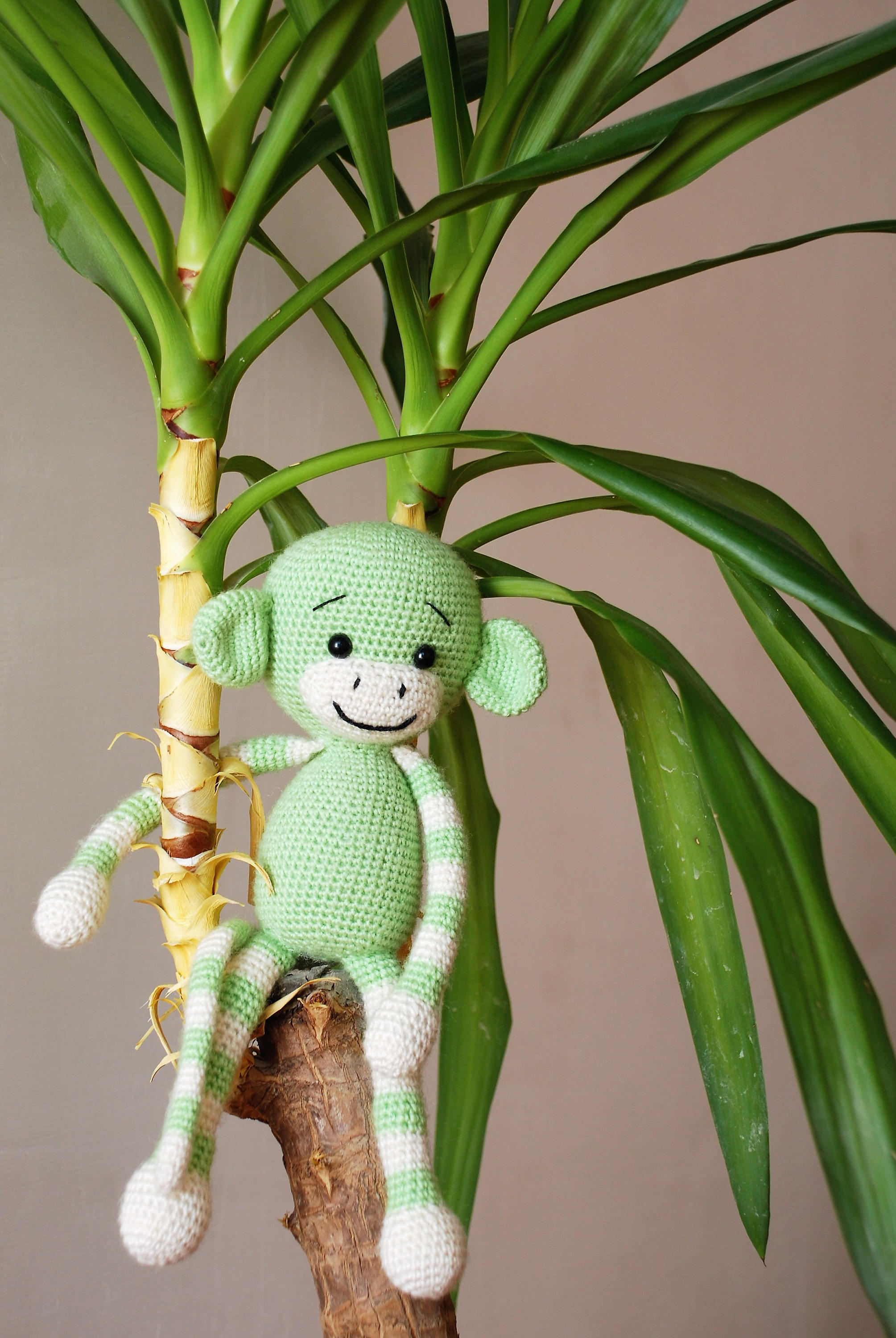Crochet Monkey Toy Gift Amigurumi Crochet Animal Crochet Toy Kids ...