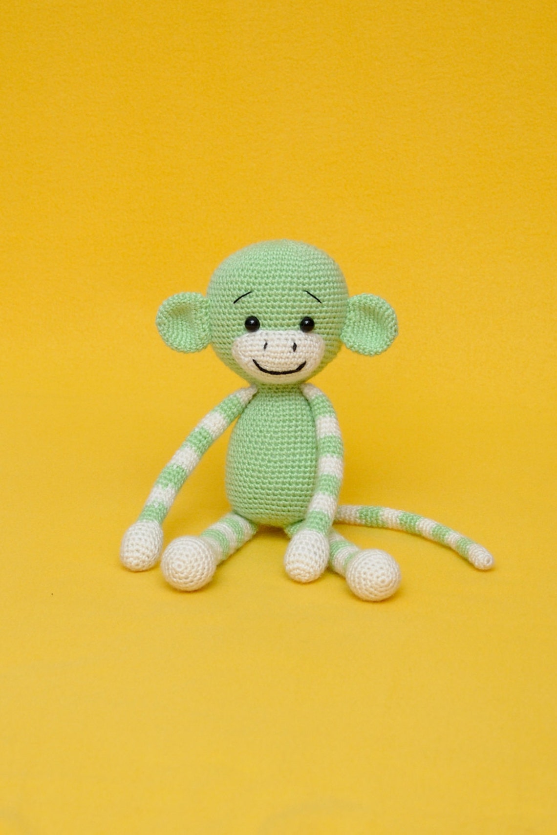 Crochet Monkey Toy Gift Amigurumi Crochet Animal Crochet Toy - Etsy