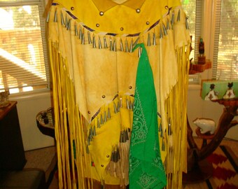 Buckskin dress | Etsy