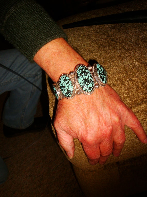 One of a Kind Natural Zacatecas Rare Webbed Turquoise - Etsy