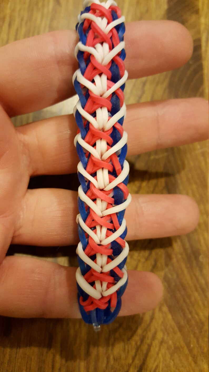 Rainbow Loom Liberty Twist Stretchy Bracelet - Etsy