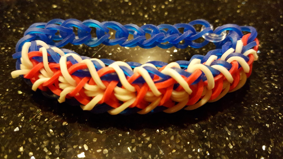 Rainbow Loom Liberty Twist Stretchy Bracelet - Etsy