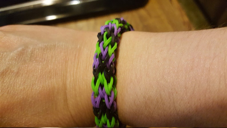 Rainbow Loom Octa-loop Bracelet - Etsy