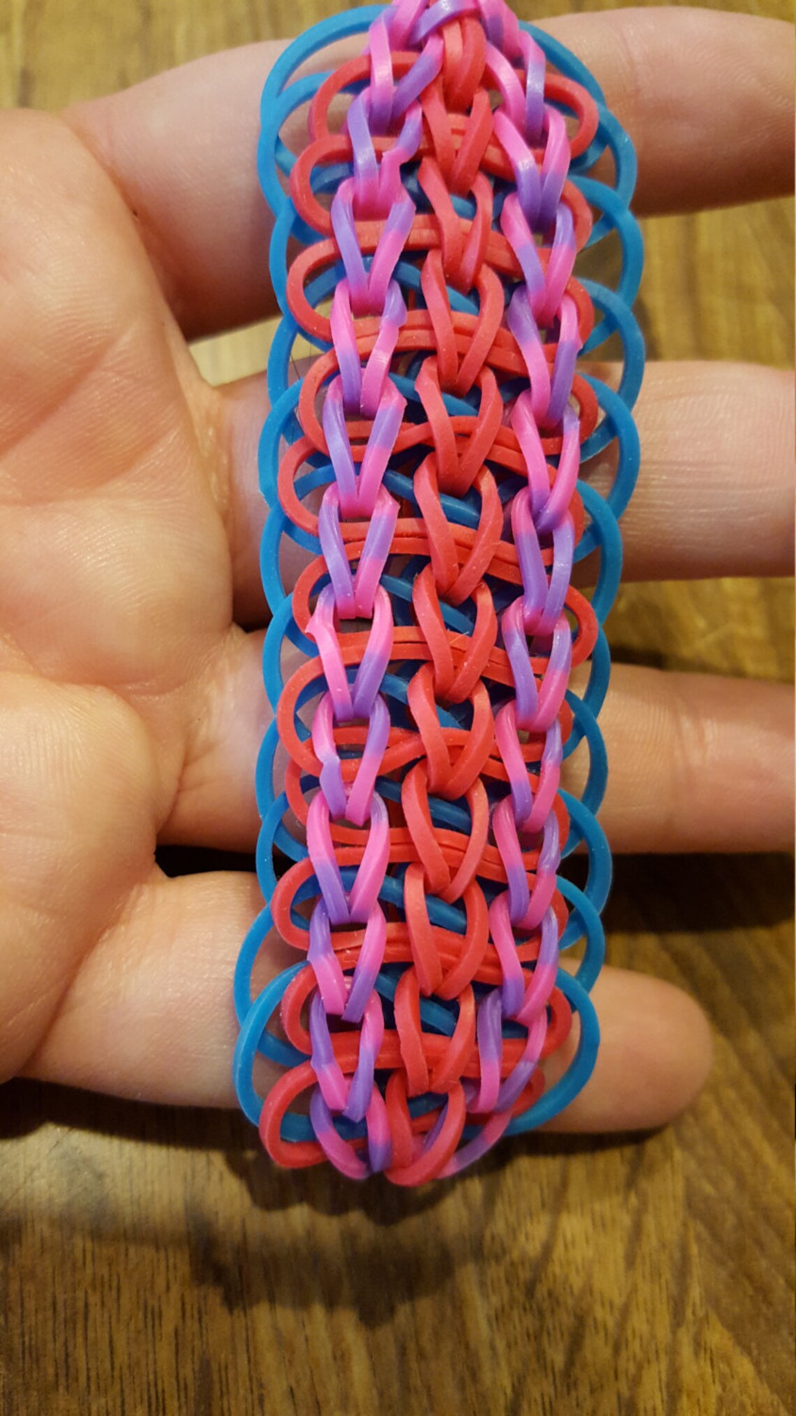 Rainbow Loom Triple Single Loop Winged Stretchy Bracelet - Etsy Canada