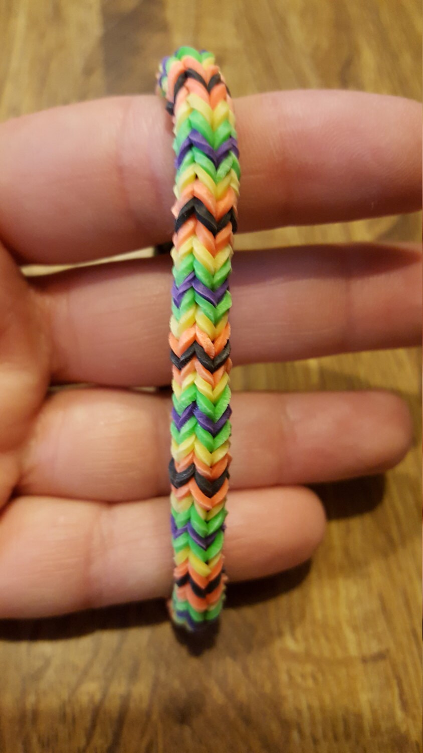 Rainbow Loom Hexafish Stretchy Armband - Etsy Nederland