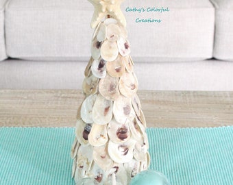 Oyster Tree, Shell Tree, Oyster Shell Tree, Christmas Tree, Christmas ...