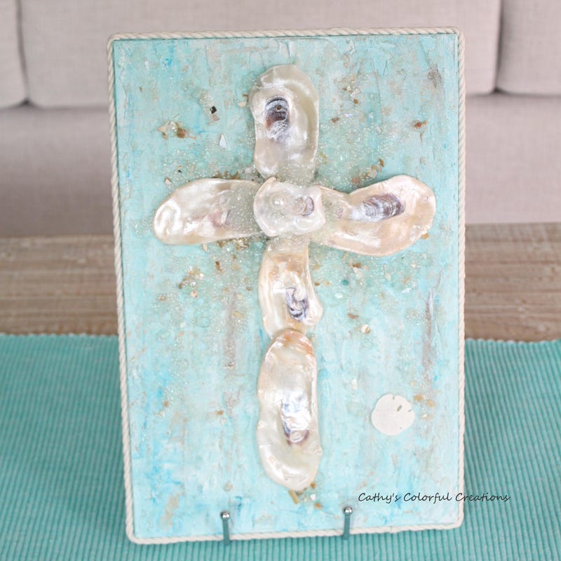 Shell Cross - Etsy