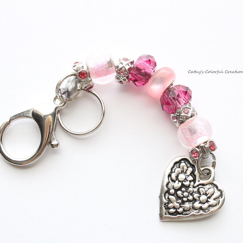 Heart Key Pendant - Etsy