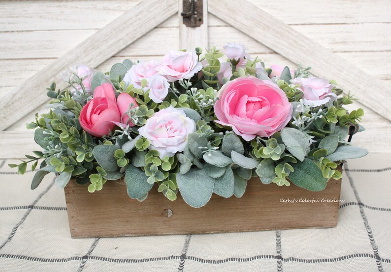 Centerpiece, Spring Centerpiece, Year Round, Table Decor, Spring Table ...
