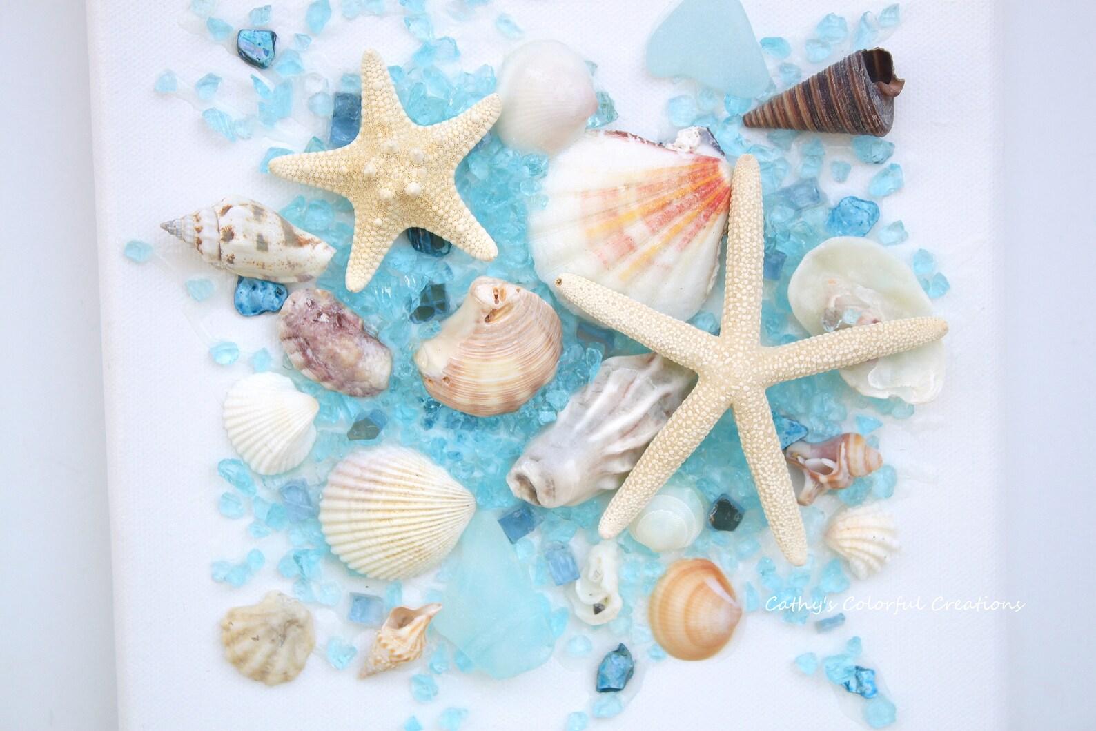 Beach Art, Beach Abstract, Shell Art, Shell Abstract, Abstract Art ...
