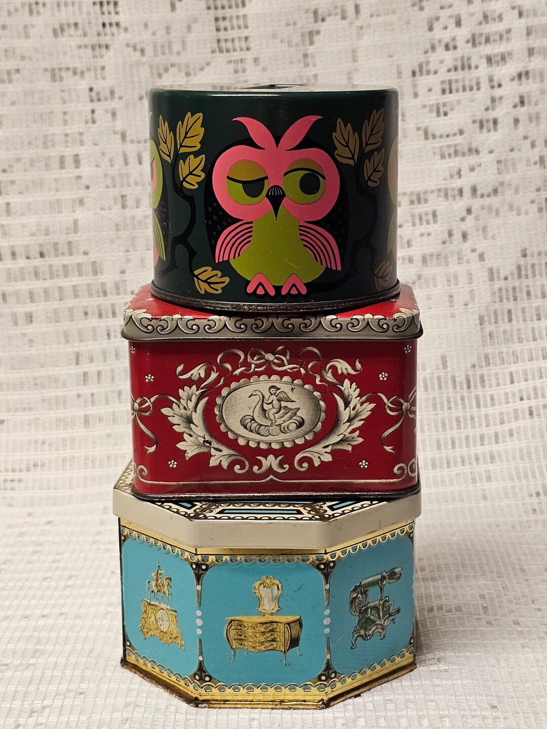 Vintage Tin Collection - Etsy