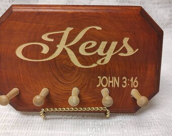 Christian Key Holder - Etsy
