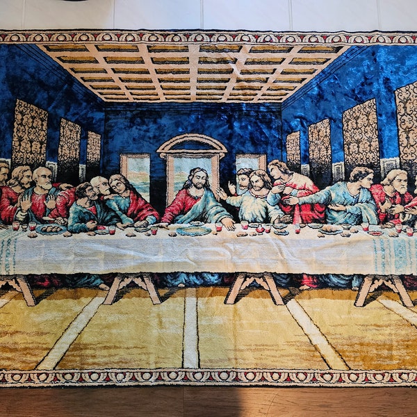 Last Supper Tapestry - Etsy