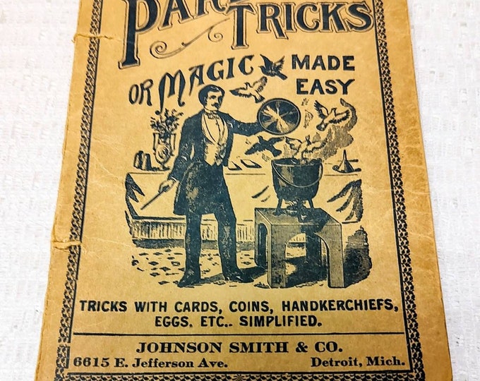 250 Parlor Tricks of Magic Made Easy 1940's - Etsy