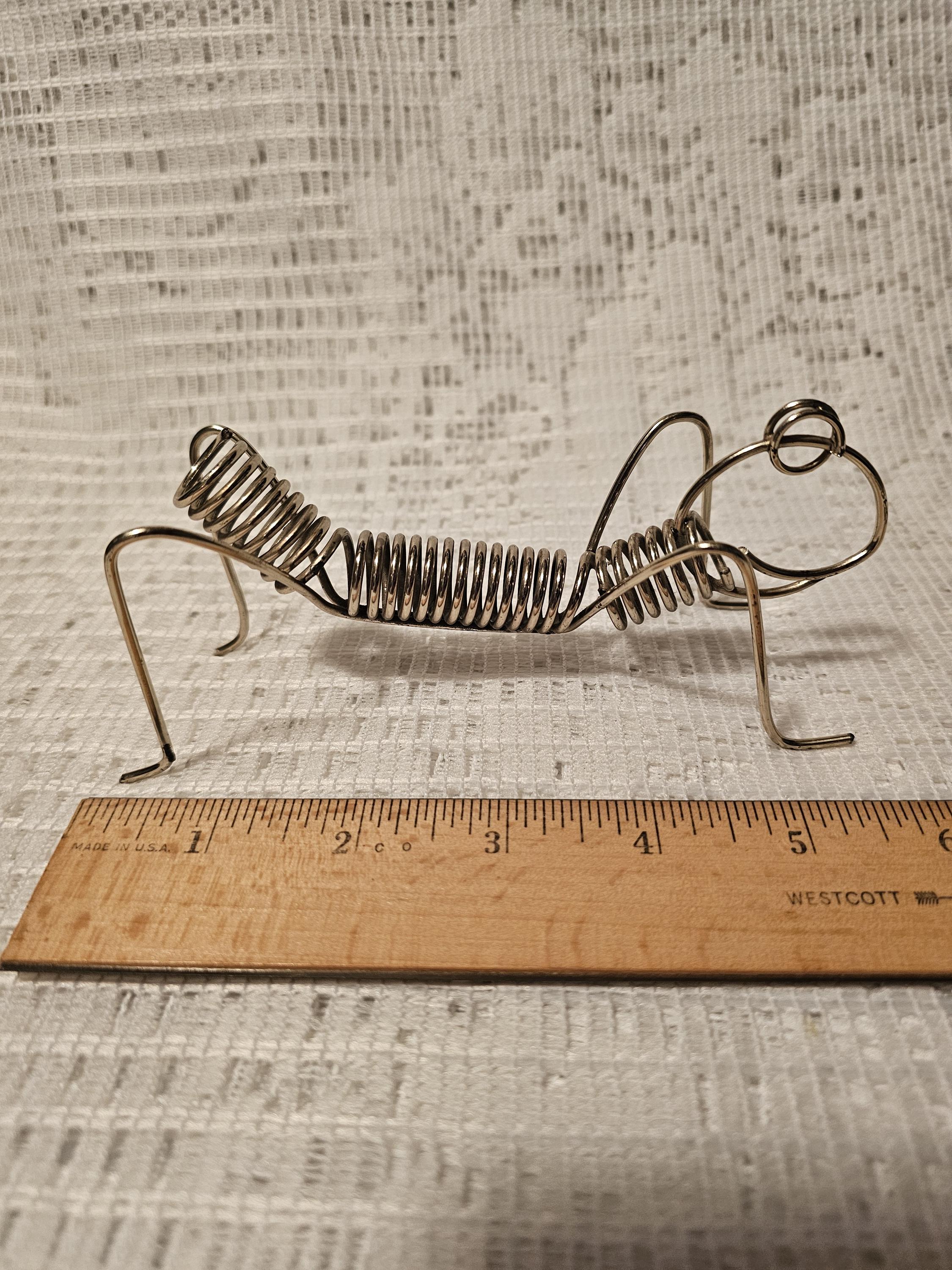 Vintage Spiral Bug Letter Holder - Etsy
