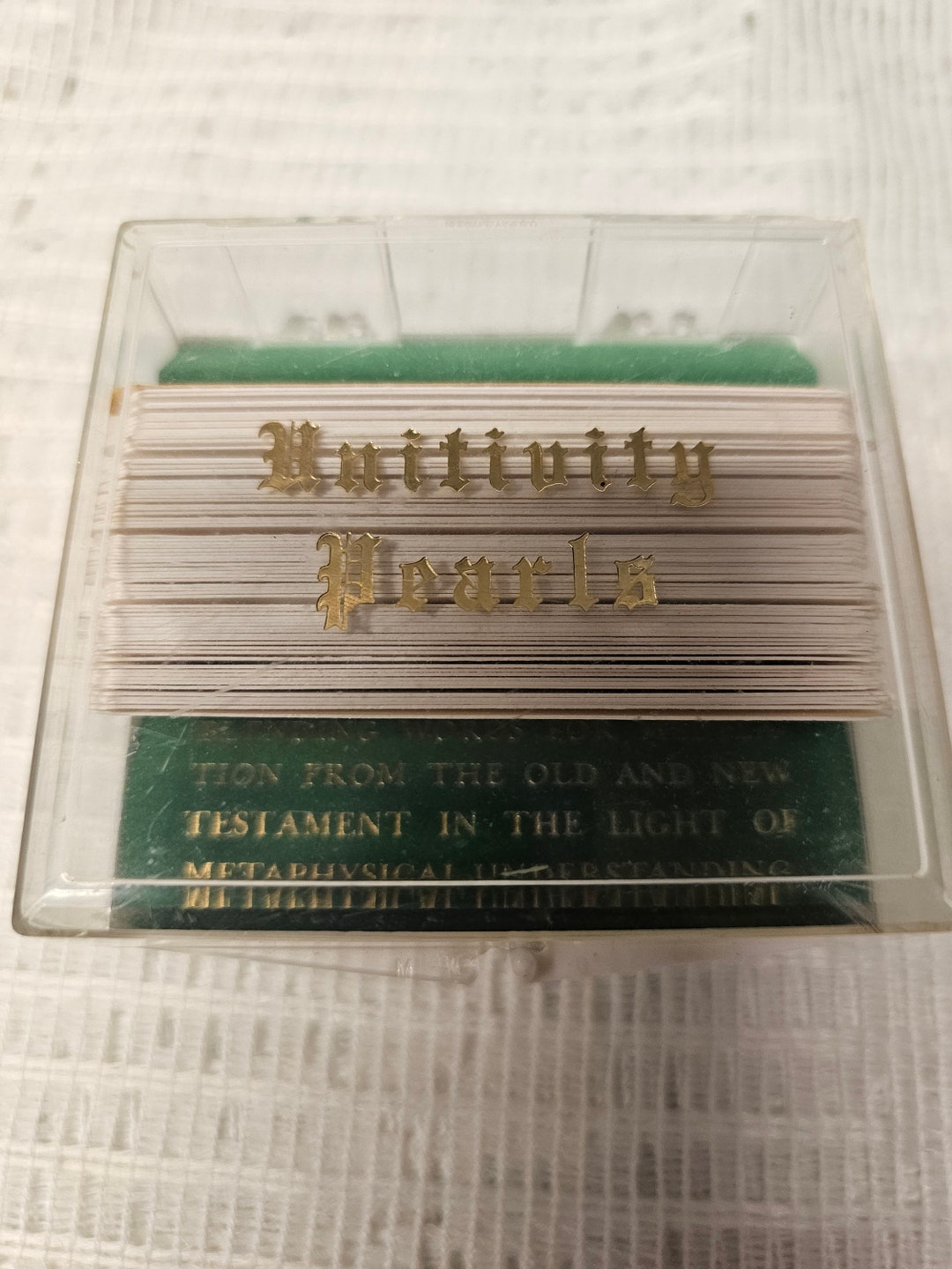 Charles Fillmore Unitivity Pearls Cards - Etsy