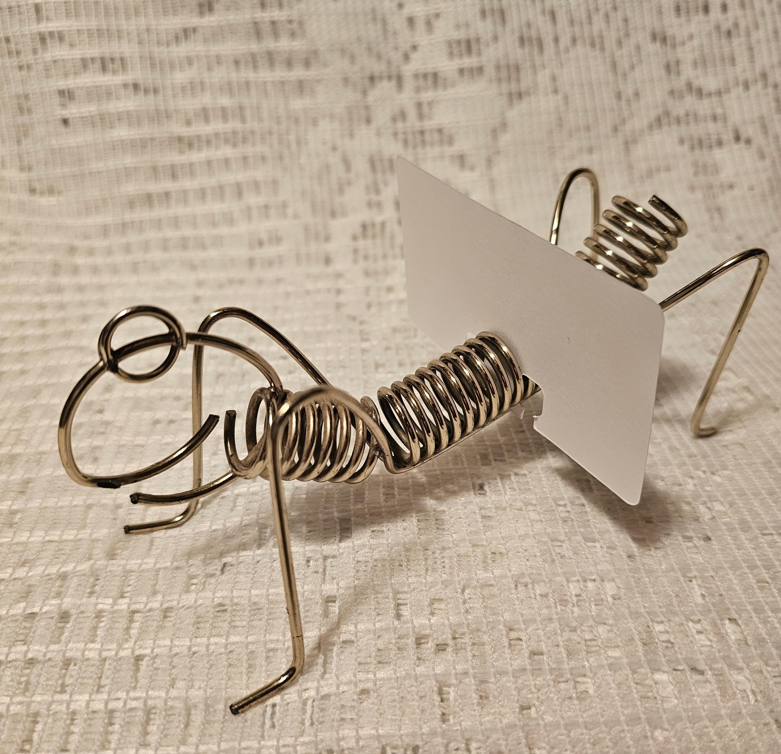 Vintage Spiral Bug Letter Holder - Etsy