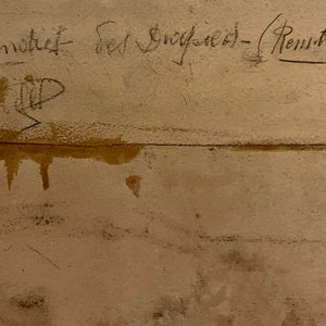1920s French Charcoal and White Chalk Drawing on Paper After Rembrandts ...