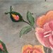 1910s French Shabby Chic Oil Painting on Wood - Etsy