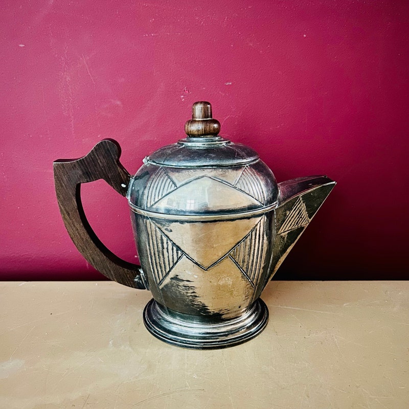 Art Deco Teapot - Etsy