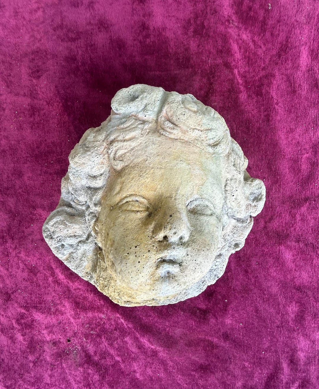 1700s French Gothic Grotesque Large Heavy Stone Sculpture Antique ...
