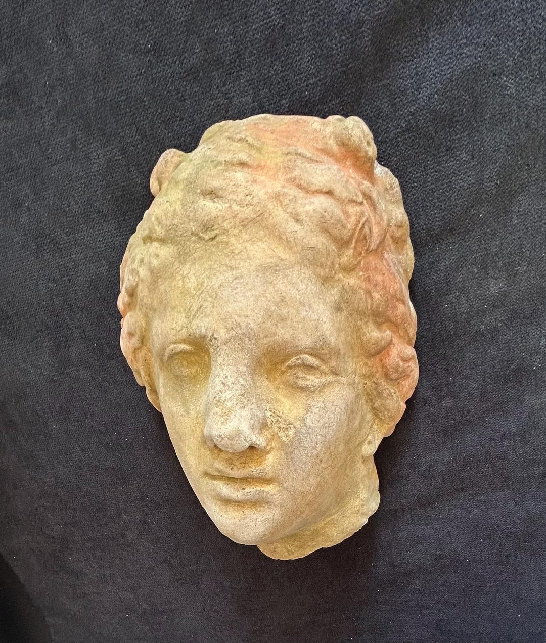 1700s French Antique Woman Bust Head Sculpture Stoneware Academic ...