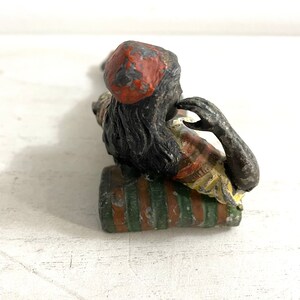 1800s French Orientalism Hand Painted Regulus Statue. - Etsy